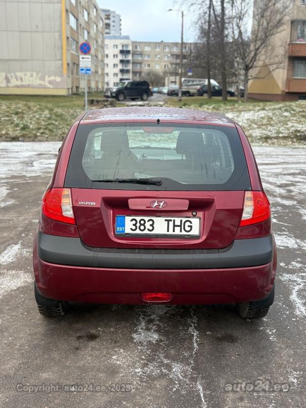 Hyundai Getz 2008 Tallina, ar dzinēja tilpumu 1.40 L un nobraukumu 126 tūkst. km par 1999 €, foto 6 vietnē AUTOMOTO.COM.LV