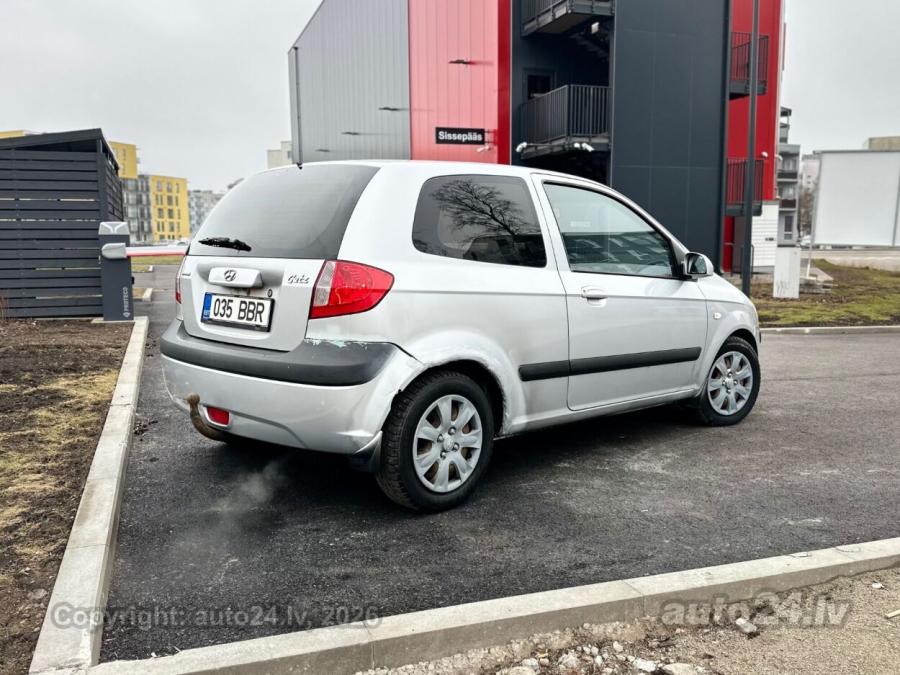 Hyundai Getz 2008 in Tallinn, with an engine capacity of 1.40 L and mileage of 217 thousand km for 650 €, photo 4 on AUTOMOTO.COM.LV