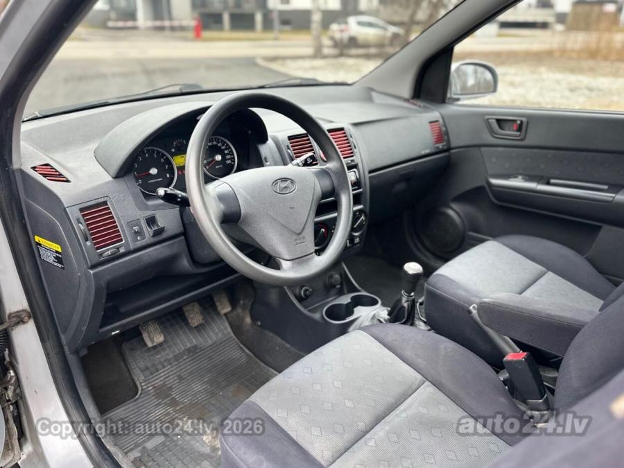 Hyundai Getz 2008 in Tallinn, with an engine capacity of 1.40 L and mileage of 217 thousand km for 650 €, photo 9 on AUTOMOTO.COM.LV