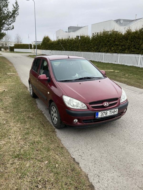 Hyundai Getz 2008 in Tallinn, with an engine capacity of 1.40 L and mileage of 173 thousand km for 1550 €, photo 1 on AUTOMOTO.COM.LV