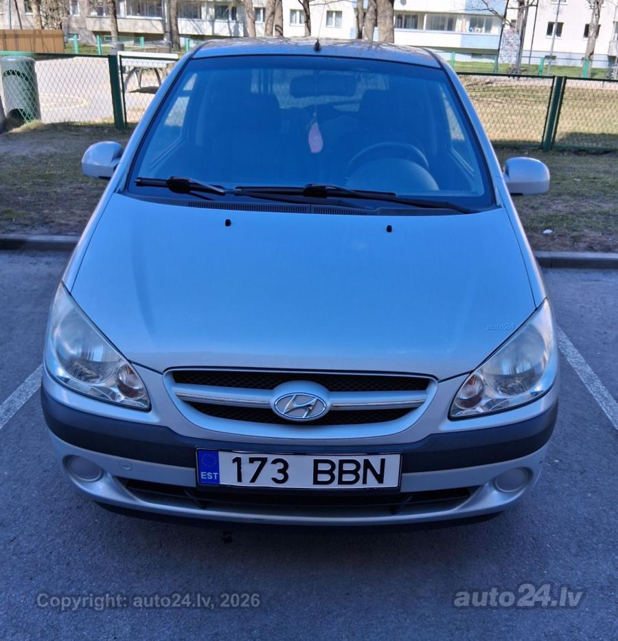 Hyundai Getz 2008 Tallina, ar dzinēja tilpumu 1.40 L un nobraukumu 126 tūkst. km par 800 €, foto 1 vietnē AUTOMOTO.COM.LV