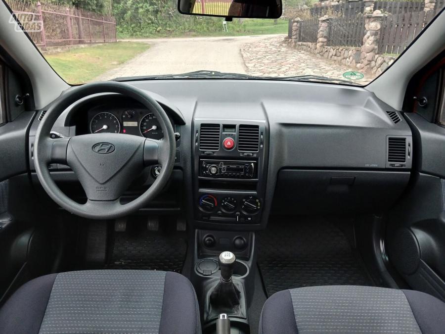 Hyundai Getz 2008 Kelmė, ar dzinēja tilpumu 1.10 L un nobraukumu 83 tūkst. km par 1800 €, foto 9 vietnē AUTOMOTO.COM.LV