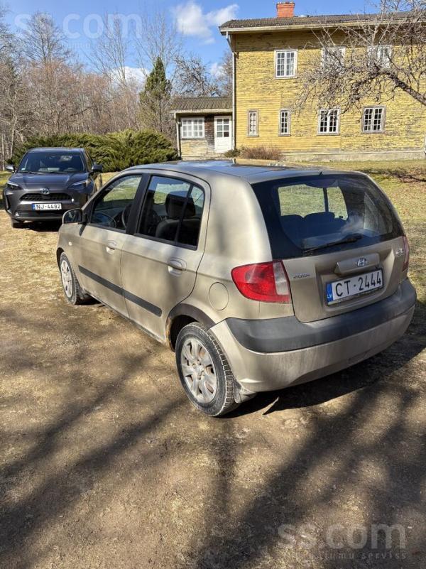 Hyundai Getz 2008 in Riga, with an engine capacity of 1.40 L and mileage of 180 thousand km for 450 €, photo 3 on AUTOMOTO.COM.LV