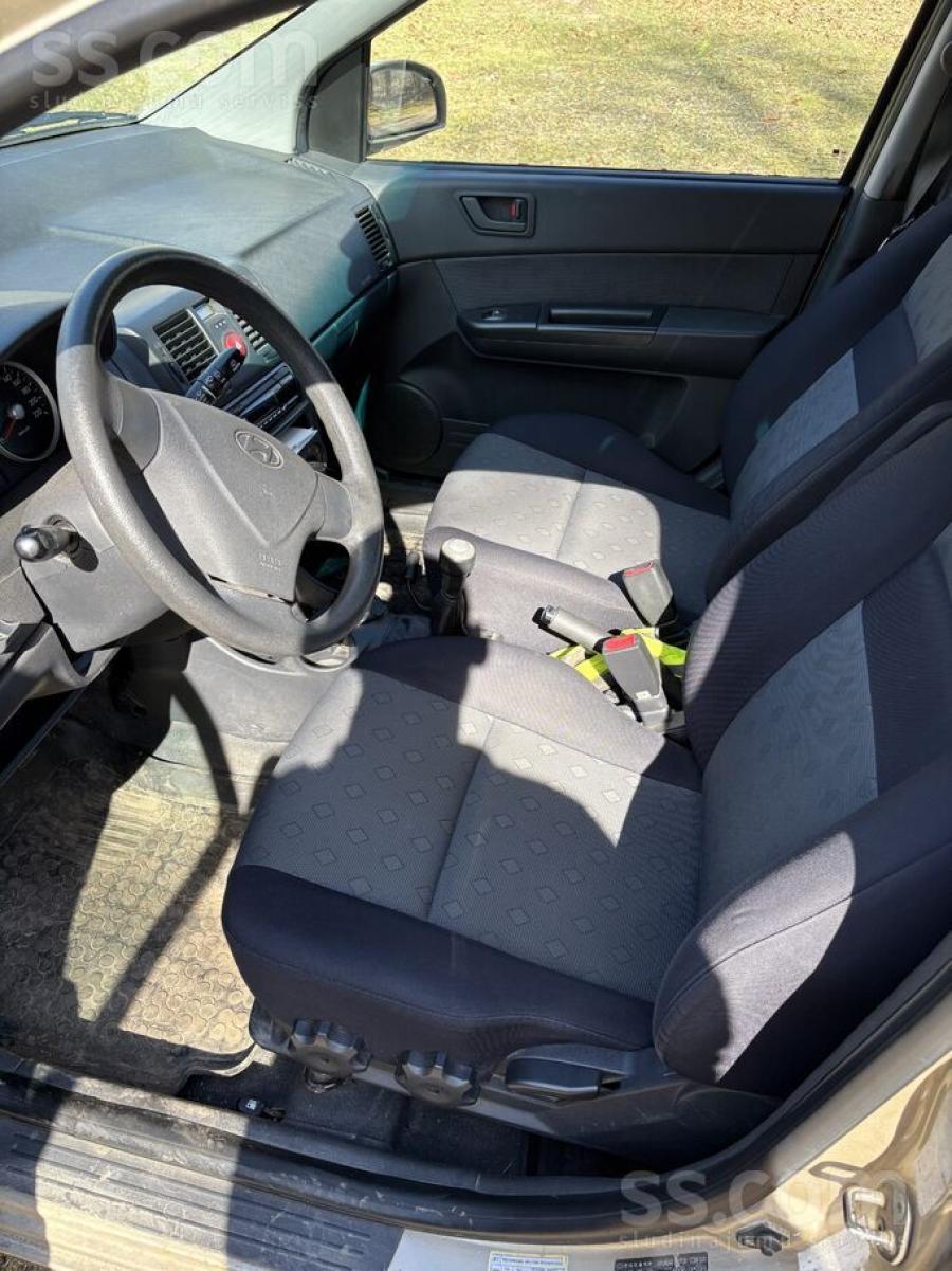Hyundai Getz 2008 in Riga, with an engine capacity of 1.40 L and mileage of 180 thousand km for 450 €, photo 6 on AUTOMOTO.COM.LV