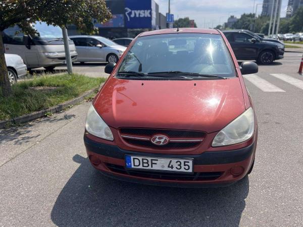 Oranžs Hyundai Getz 2007 Viļņa, ar dzinēja tilpumu 1.50 L un nobraukumu 250 tūkst. km par 250 €, foto 2 vietnē AUTOMOTO.COM.LV