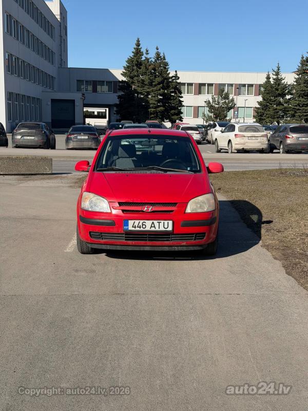 Sarkans Hyundai Getz 2004 Tallina, ar dzinēja tilpumu 1.30 L un nobraukumu 147 tūkst. km par 999 €, foto 5 vietnē AUTOMOTO.COM.LV