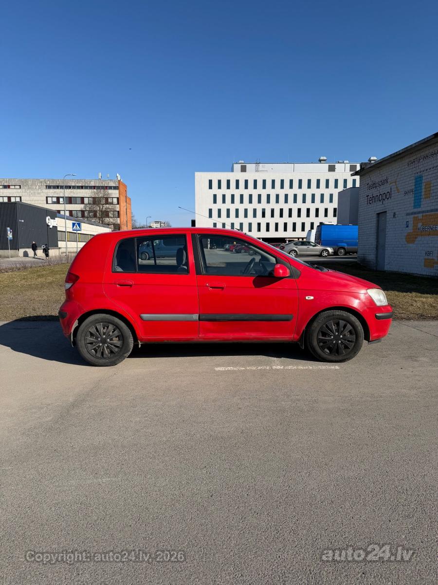 Sarkans Hyundai Getz 2004 Tallina, ar dzinēja tilpumu 1.30 L un nobraukumu 147 tūkst. km par 999 €, foto 9 vietnē AUTOMOTO.COM.LV