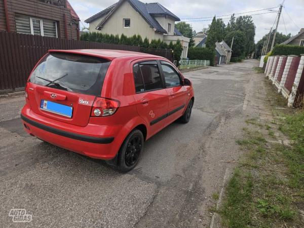 Sarkans Hyundai Getz 2005 Vilkaviškis, ar dzinēja tilpumu 1.50 L un nobraukumu 206 tūkst. km par 499 €, foto 1 vietnē AUTOMOTO.COM.LV