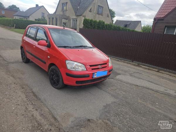 Sarkans Hyundai Getz 2005 Vilkaviškis, ar dzinēja tilpumu 1.50 L un nobraukumu 206 tūkst. km par 499 €, foto 3 vietnē AUTOMOTO.COM.LV