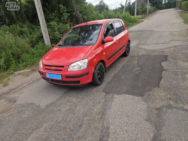 Sarkans Hyundai Getz 2005 Vilkaviškis, ar dzinēja tilpumu 1.50 L un nobraukumu 206 tūkst. km par 499 €, foto 4 vietnē AUTOMOTO.COM.LV
