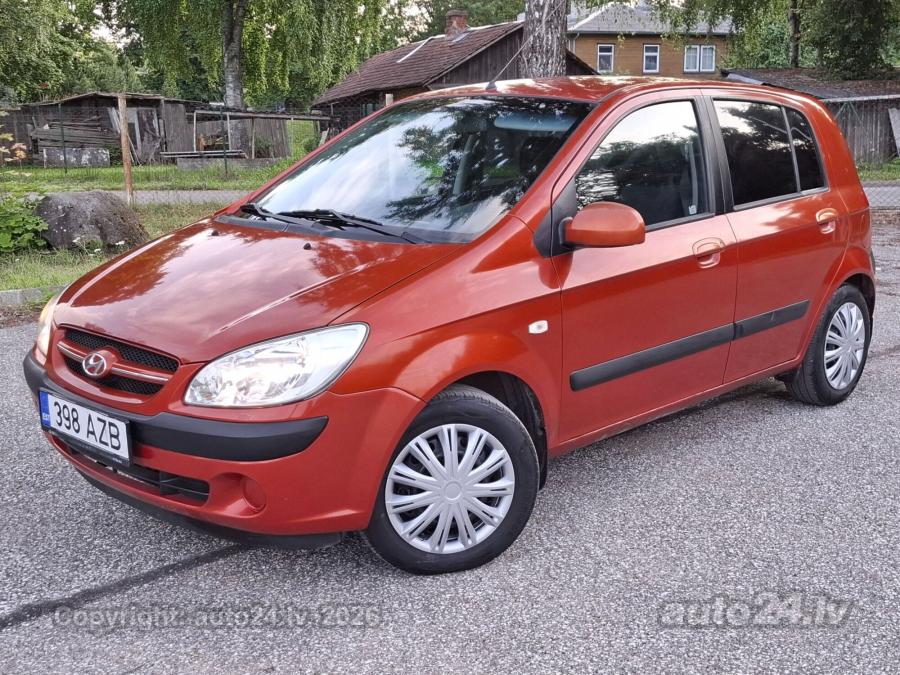 Красный Хендай Гетц 2006 в Тарту, объемом двигателя 1.40 л и пробегом 181 тыс. км за 1750 €, фото 1 на AUTOMOTO.COM.LV