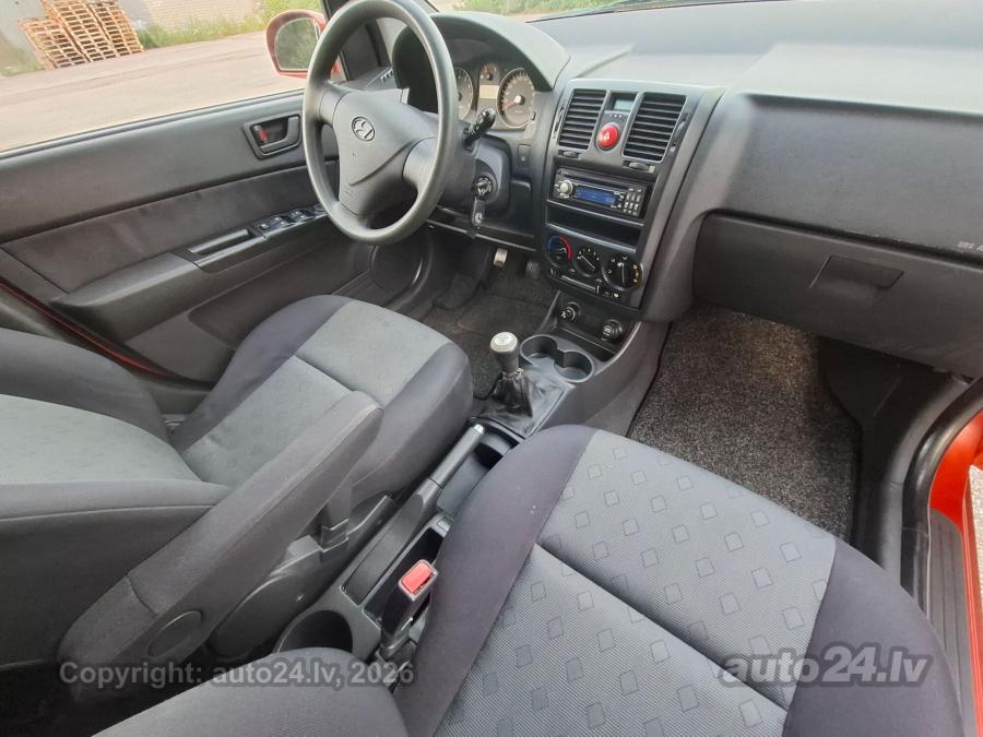 Красный Хендай Гетц 2006 в Тарту, объемом двигателя 1.40 л и пробегом 181 тыс. км за 1750 €, фото 8 на AUTOMOTO.COM.LV