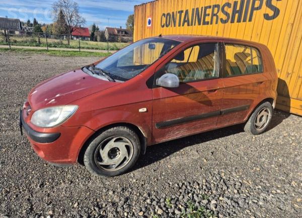 Red Hyundai Getz 2006 in Jekabpils, with an engine capacity of 1.40 L and mileage of 230 thousand km for 520 €, photo 4 on AUTOMOTO.COM.LV