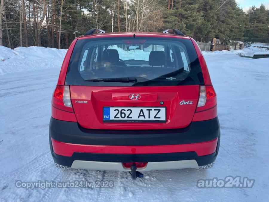Sarkans Hyundai Getz 2007 Tallina, ar dzinēja tilpumu 1.40 L un nobraukumu 172 tūkst. km par 2490 €, foto 6 vietnē AUTOMOTO.COM.LV