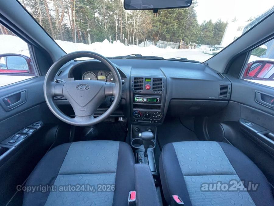 Sarkans Hyundai Getz 2007 Tallina, ar dzinēja tilpumu 1.40 L un nobraukumu 172 tūkst. km par 2490 €, foto 9 vietnē AUTOMOTO.COM.LV