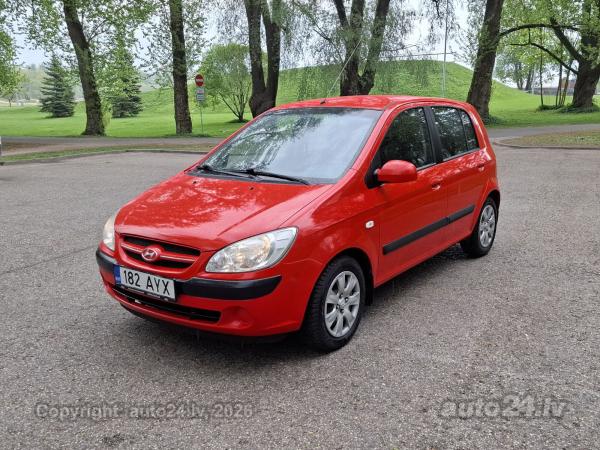 Красный Хендай Гетц 2007 в Тарту, объемом двигателя 1.40 л и пробегом 220 тыс. км за 1750 €, фото 1 на AUTOMOTO.COM.LV