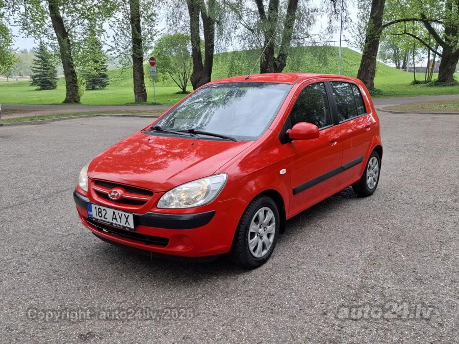 Красный Хендай Гетц 2007 в Тарту, объемом двигателя 1.40 л и пробегом 220 тыс. км за 1750 €, фото 1 на AUTOMOTO.COM.LV