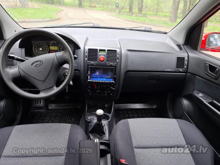 Красный Хендай Гетц 2007 в Тарту, объемом двигателя 1.40 л и пробегом 220 тыс. км за 1750 €, фото 10 на AUTOMOTO.COM.LV