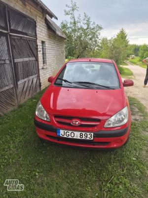 Sarkans Hyundai Getz 2007 Ukmergė, ar dzinēja tilpumu 1.50 L un nobraukumu 250 tūkst. km par 450 €, foto 3 vietnē AUTOMOTO.COM.LV