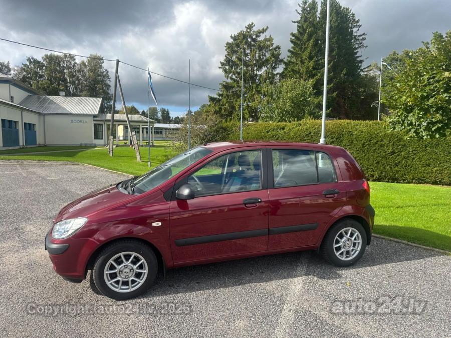 Red Hyundai Getz 2007 in Kuressaare, with an engine capacity of 1.10 L and mileage of 95 thousand km for 1900 €, photo 3 on AUTOMOTO.COM.LV