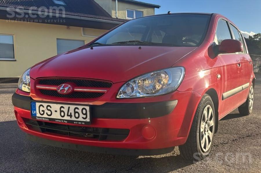 Sarkans Hyundai Getz 2007 Rīga, ar dzinēja tilpumu 1.40 L un nobraukumu 153 tūkst. km par 1450 €, foto 1 vietnē AUTOMOTO.COM.LV