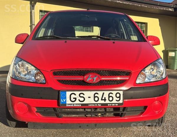 Sarkans Hyundai Getz 2007 Rīga, ar dzinēja tilpumu 1.40 L un nobraukumu 153 tūkst. km par 1450 €, foto 3 vietnē AUTOMOTO.COM.LV