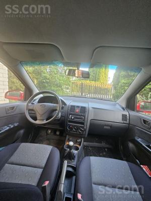Sarkans Hyundai Getz 2007 Rīga, ar dzinēja tilpumu 1.40 L un nobraukumu 153 tūkst. km par 1450 €, foto 5 vietnē AUTOMOTO.COM.LV