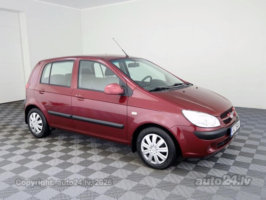 Sarkans Hyundai Getz 2008 Tallina, ar dzinēja tilpumu 1.40 L un nobraukumu 61 tūkst. km par 2199 €, foto 1 vietnē AUTOMOTO.COM.LV