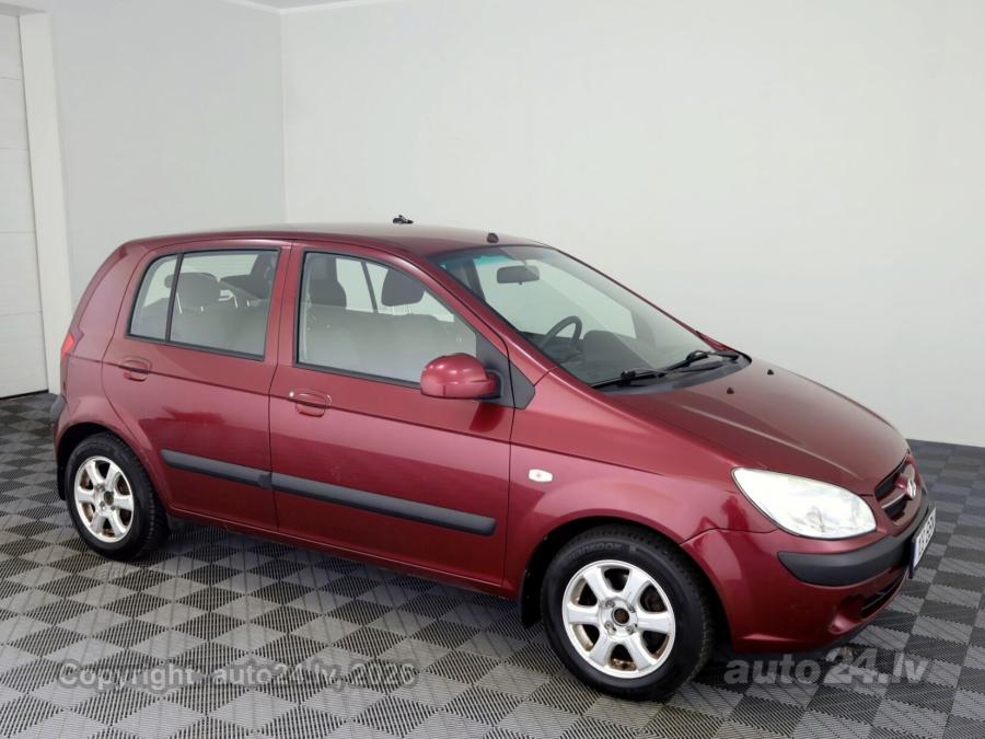 Sarkans Hyundai Getz 2008 Tallina, ar dzinēja tilpumu 1.40 L un nobraukumu 112 tūkst. km par 799 €, foto 1 vietnē AUTOMOTO.COM.LV