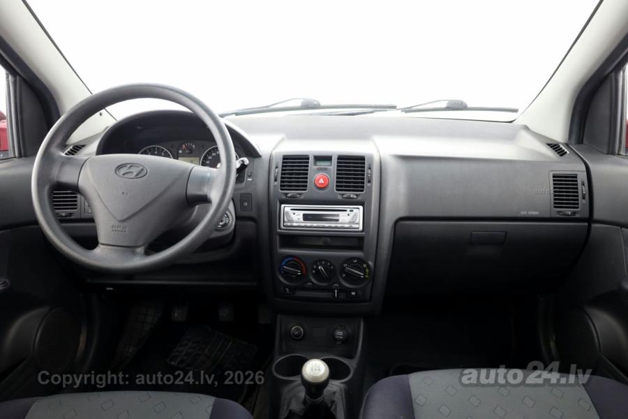 Sarkans Hyundai Getz 2008 Tallina, ar dzinēja tilpumu 1.40 L un nobraukumu 112 tūkst. km par 799 €, foto 6 vietnē AUTOMOTO.COM.LV