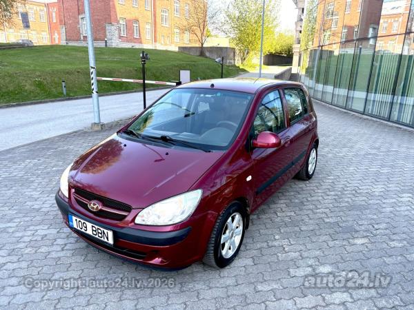 Красный Хендай Гетц 2008 в Таллин, объемом двигателя 1.40 л и пробегом 104 тыс. км за 1499 €, фото 3 на AUTOMOTO.COM.LV
