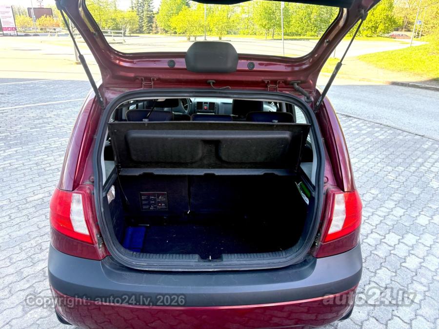Sarkans Hyundai Getz 2008 Tallina, ar dzinēja tilpumu 1.40 L un nobraukumu 104 tūkst. km par 1499 €, foto 8 vietnē AUTOMOTO.COM.LV
