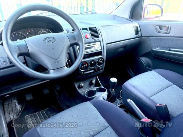 Красный Хендай Гетц 2008 в Таллин, объемом двигателя 1.40 л и пробегом 104 тыс. км за 1499 €, фото 8 на AUTOMOTO.COM.LV