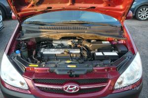 Red Hyundai Getz 2008 in Johvi, with an engine capacity of 1.40 L and mileage of 136 thousand km for 1600 €, photo 6 on AUTOMOTO.COM.LV