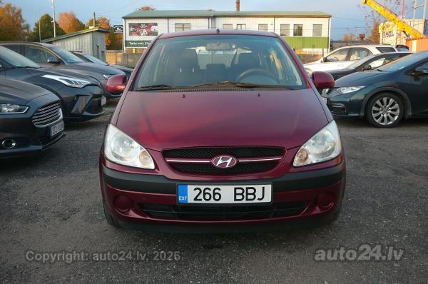 Red Hyundai Getz 2008 in Johvi, with an engine capacity of 1.40 L and mileage of 136 thousand km for 1600 €, photo 8 on AUTOMOTO.COM.LV