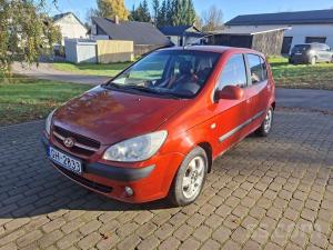 Sarkans Hyundai Getz 2006 Rīga, ar dzinēja tilpumu 1.40 L un nobraukumu 217 tūkst. km par 1550 €, foto  vietnē AUTOMOTO.COM.LV