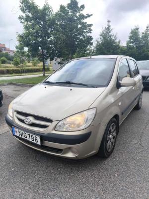Желтый Хендай Гетц 2005 в Вильнюс, объемом двигателя 1.40 л и пробегом 189 тыс. км за 550 €, фото  на AUTOMOTO.COM.LV