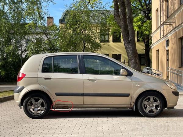 Dzeltens Hyundai Getz 2006 Rīga, ar dzinēja tilpumu 1.40 L un nobraukumu 183 tūkst. km par 1550 €, foto 3 vietnē AUTOMOTO.COM.LV