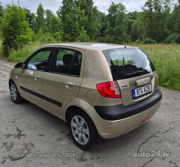 Yellow Hyundai Getz 2006 in Tallinn, with an engine capacity of 1.40 L and mileage of 118 thousand km for 1990 €, photo 7 on AUTOMOTO.COM.LV