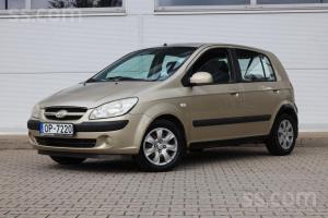 Dzeltens Hyundai Getz 2007 Rīga, ar dzinēja tilpumu 1.40 L un nobraukumu 0 tūkst. km par 995 €, foto  vietnē AUTOMOTO.COM.LV