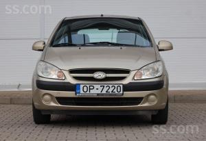 Yellow Hyundai Getz 2007 in Riga, with an engine capacity of 1.40 L and mileage of 0 thousand km for 995 €, photo 3 on AUTOMOTO.COM.LV