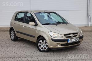 Yellow Hyundai Getz 2007 in Riga, with an engine capacity of 1.40 L and mileage of 0 thousand km for 995 €, photo 4 on AUTOMOTO.COM.LV