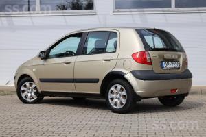Yellow Hyundai Getz 2007 in Riga, with an engine capacity of 1.40 L and mileage of 0 thousand km for 995 €, photo 5 on AUTOMOTO.COM.LV