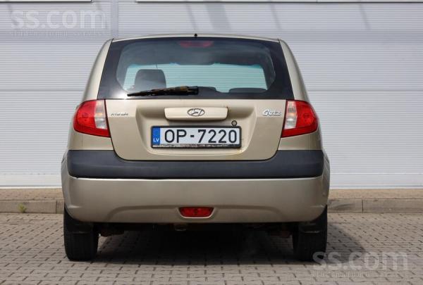 Yellow Hyundai Getz 2007 in Riga, with an engine capacity of 1.40 L and mileage of 0 thousand km for 995 €, photo 5 on AUTOMOTO.COM.LV