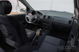 Yellow Hyundai Getz 2007 in Riga, with an engine capacity of 1.40 L and mileage of 0 thousand km for 995 €, photo 15 on AUTOMOTO.COM.LV