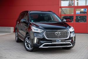 Melns Hyundai Grand Santa Fe 2016 Marijampole, ar dzinēja tilpumu 2.20 L un nobraukumu 154 tūkst. km par 17850 €, foto 2 vietnē AUTOMOTO.COM.LV