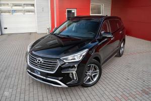 Melns Hyundai Grand Santa Fe 2016 Marijampole, ar dzinēja tilpumu 2.20 L un nobraukumu 154 tūkst. km par 17850 €, foto 5 vietnē AUTOMOTO.COM.LV