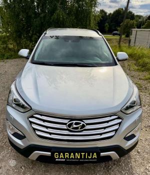 Pelēks Hyundai Grand Santa Fe 2015 Šauļi, ar dzinēja tilpumu 2.20 L un nobraukumu 257 tūkst. km par 15450 €, foto 22 vietnē AUTOMOTO.COM.LV
