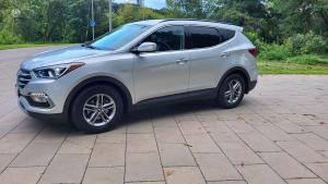 Pelēks Hyundai Grand Santa Fe 2018 Viļņa, ar dzinēja tilpumu 2.40 L un nobraukumu 86 tūkst. km par 14800 €, foto 6 vietnē AUTOMOTO.COM.LV