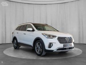 White Hyundai Grand Santa Fe 2017 in Marijampole, with an engine capacity of 2.20 L and mileage of 88 thousand km for 20850 €, photo  on AUTOMOTO.COM.LV